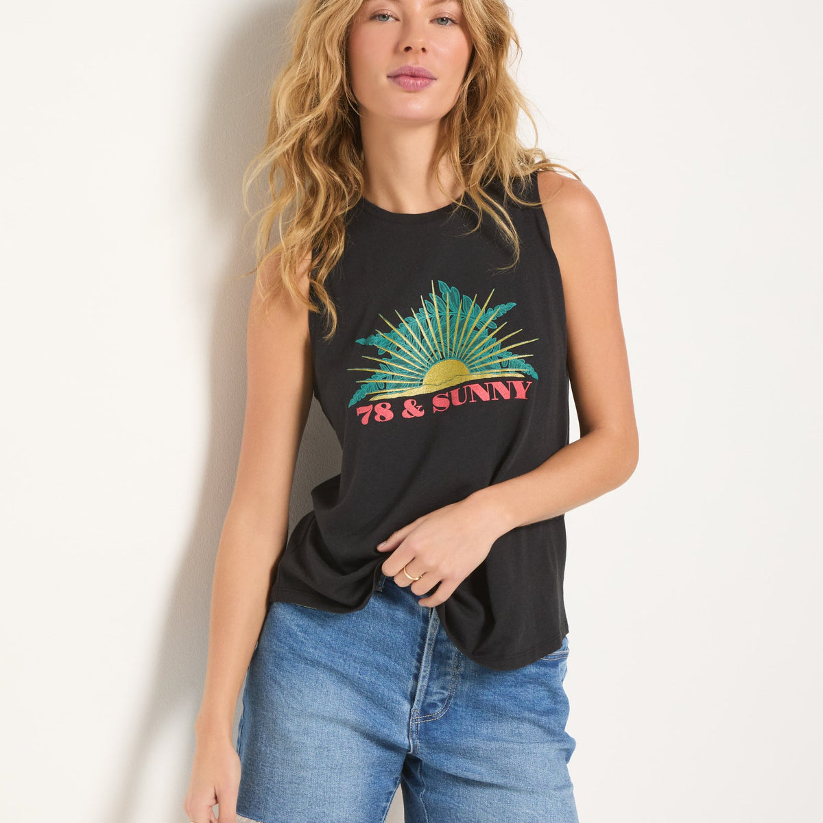 Grace '78 & Sunny' Muscle Tank - Retro Graphic | Made in USA – Seventy ...